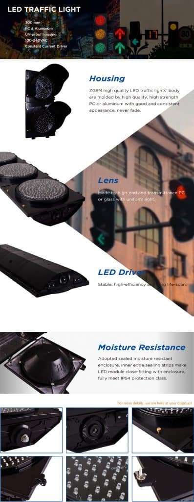 Lane Control Lights | Green Arrow Red Fork Traffic Lights