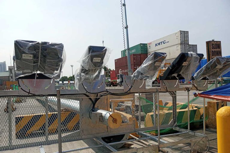 36 Meter High Mast Light for the port terminal in Philippines | ZGSM