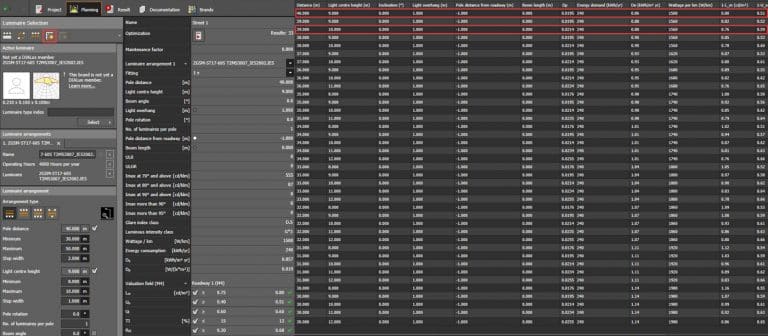 Lighting design - Road lighting simulation by DIALux EVO | ZGSM