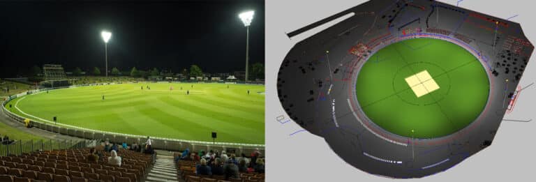 Cricket lighting | Layout, standard and lighting design | ZGSM
