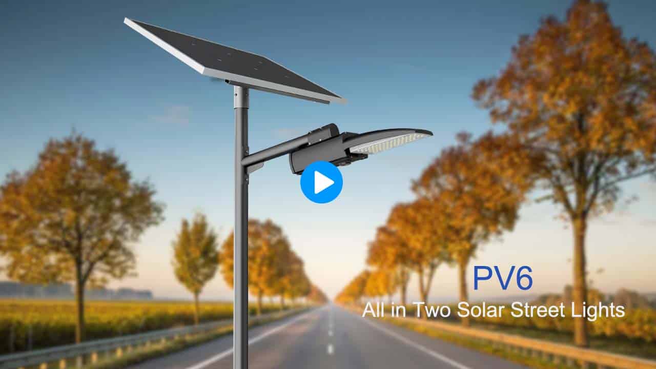 PV6 All in Two Solar Street Light | ZGSM
