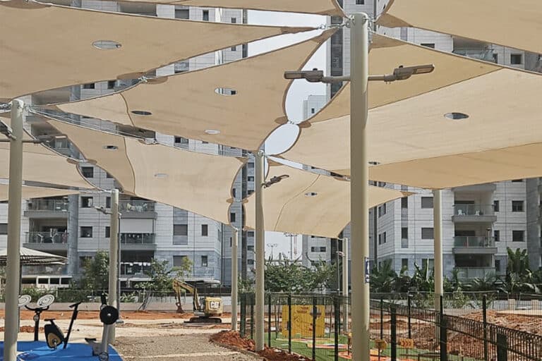 Smart LED Street Light Project for New Residential Community in Israel