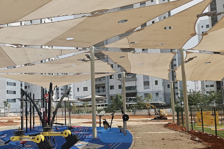 Smart LED Street Light Project for New Residential Community in Israel